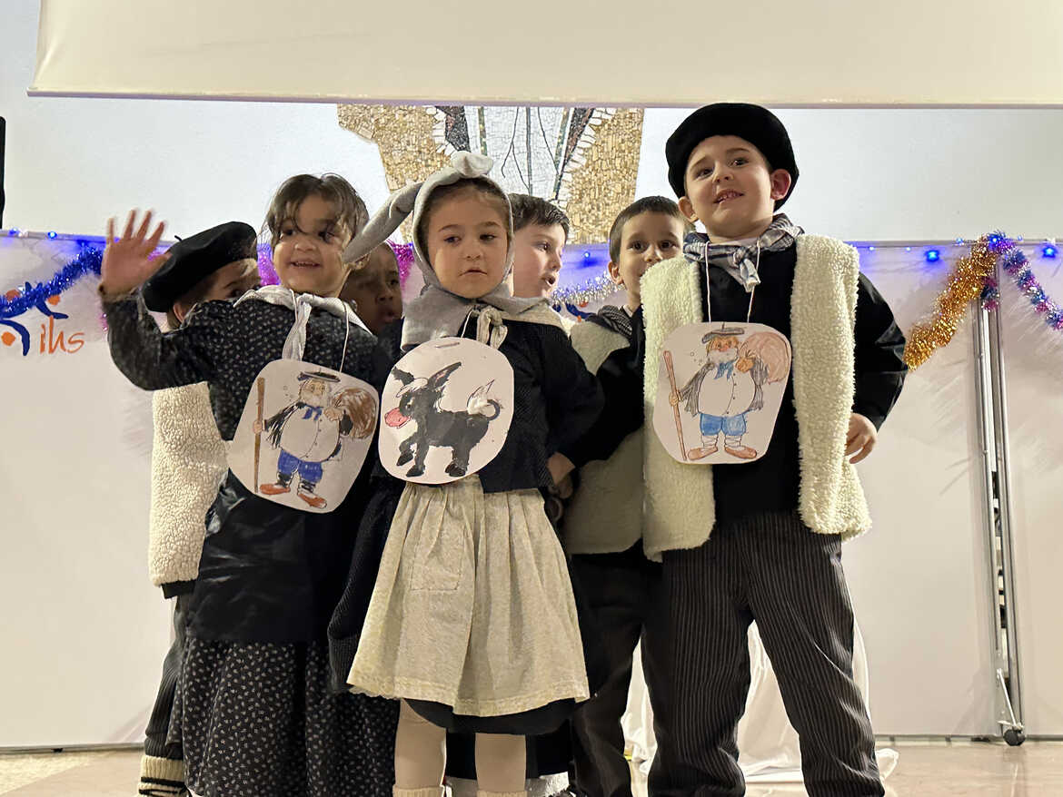 Olentzero eta Astoa | Colegio Jesuitinas Donostia Ikastetxea